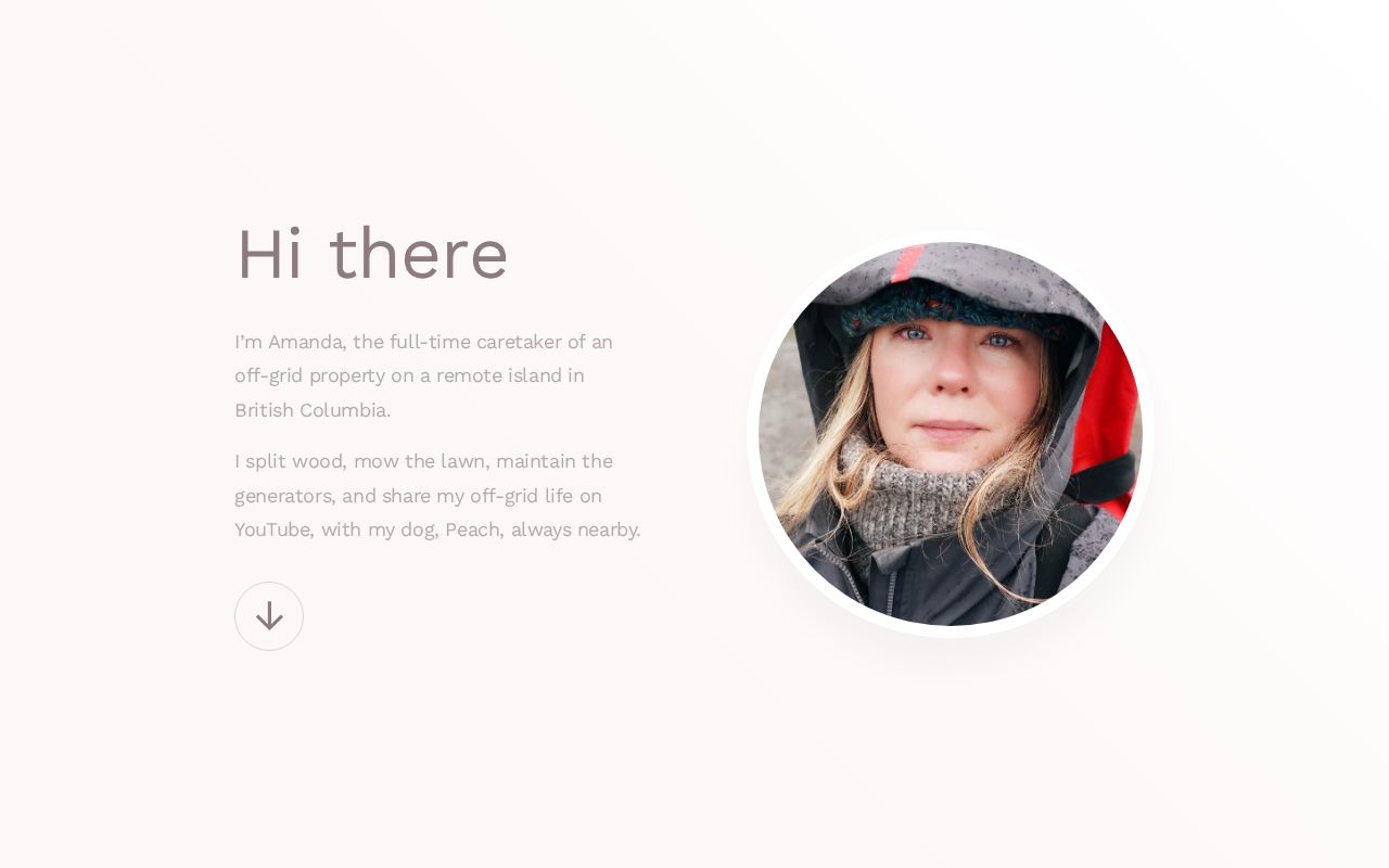 Amanda Off-Grid
